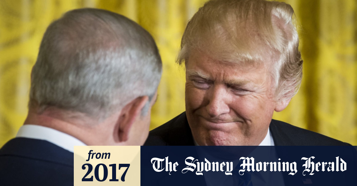 Donald Trump, meeting with Benjamin Netanyahu, backs off Israeli ...